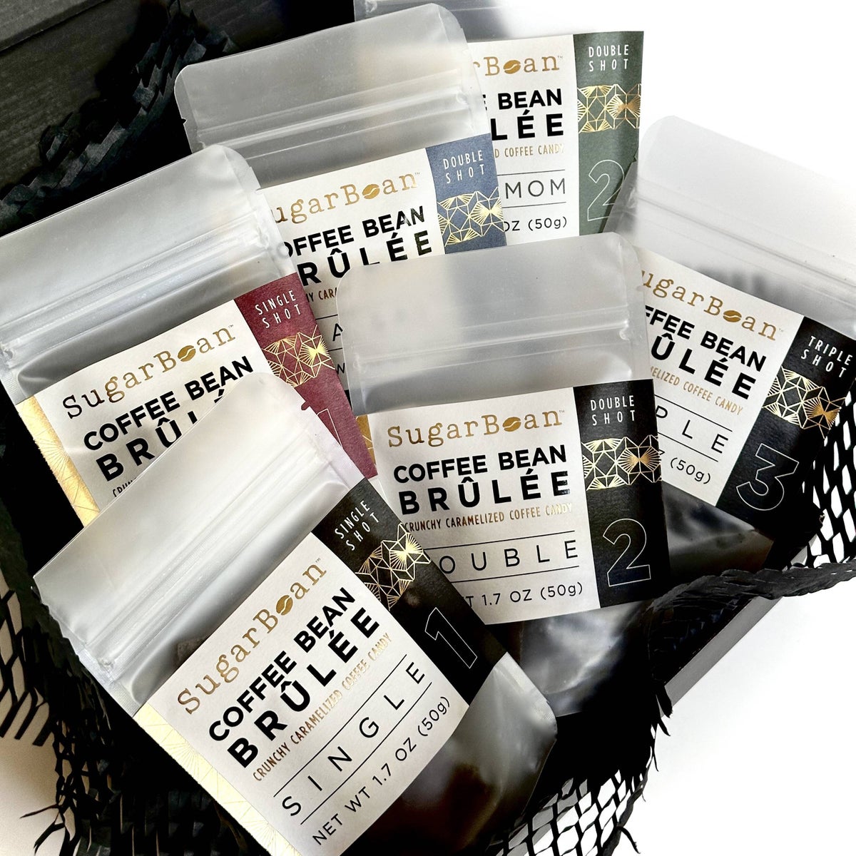 Gourmet Coffee Bean Brûlée Candy | SugarBean Candy